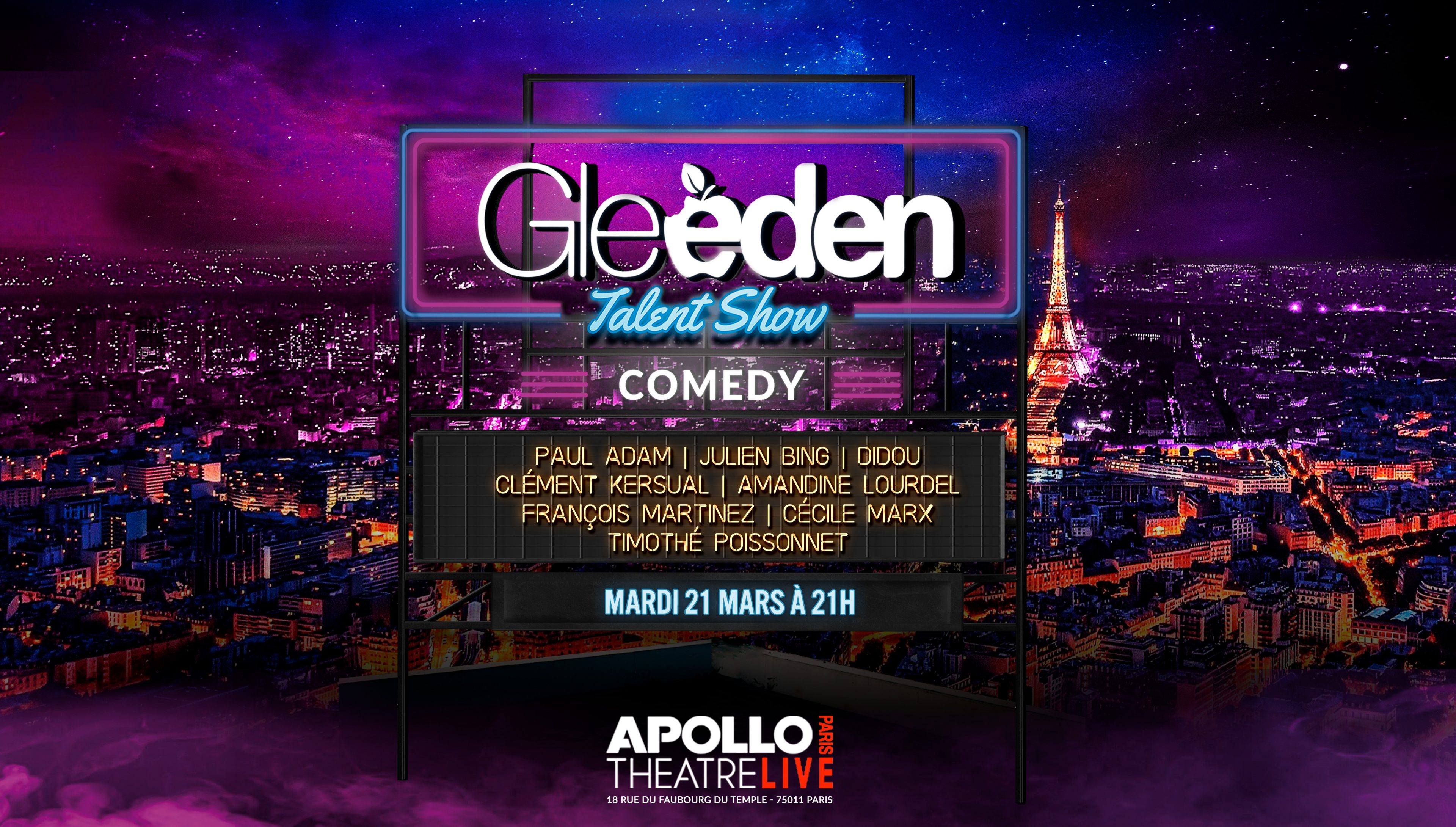 Le Gleeden Talent Show est de retour pour une 5ème édition - Espace ...