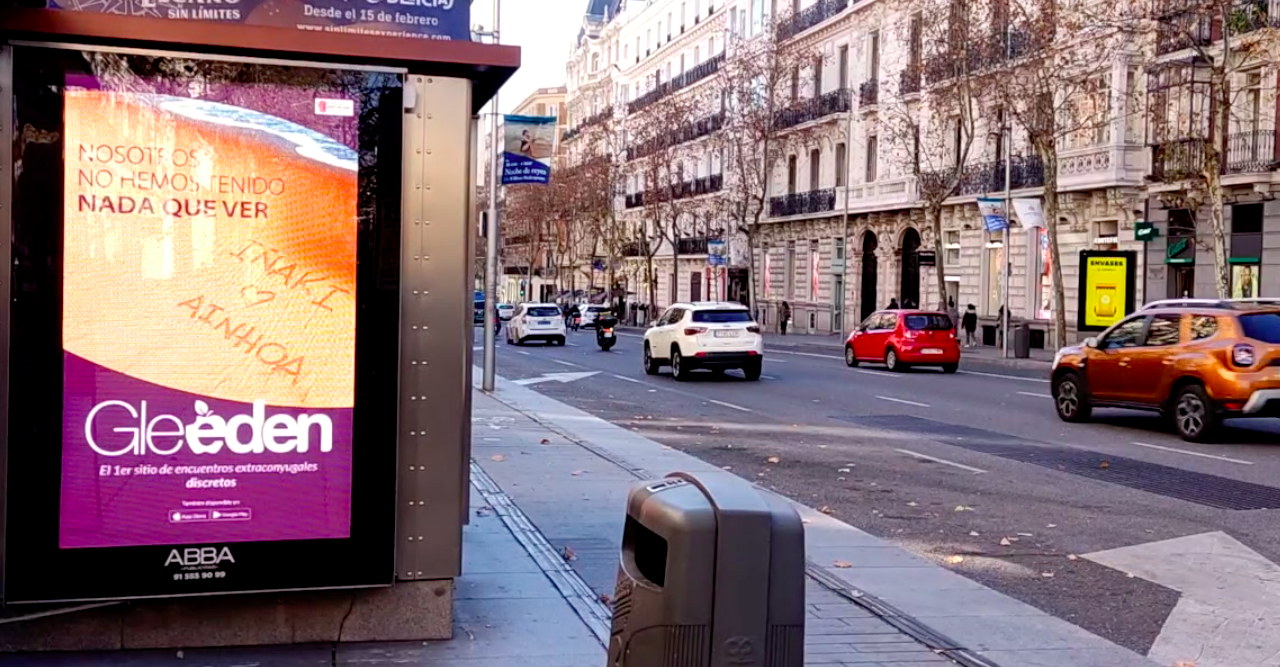 Gleeden lanza una campaña de publicidad con un guiño a la actualidad ...